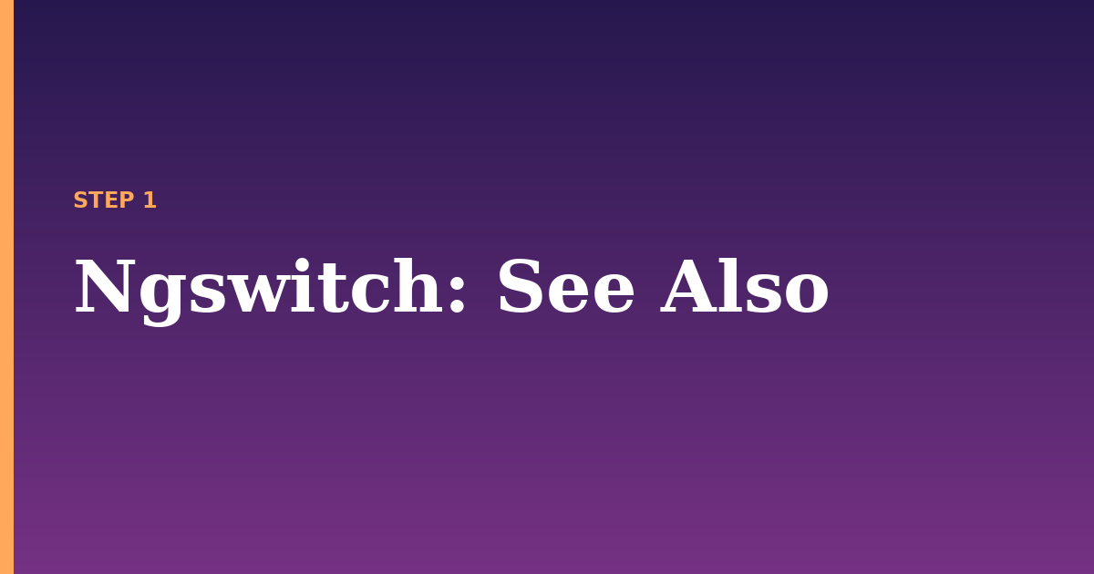 Ngswitch: Complete Guide - Progressive Robot