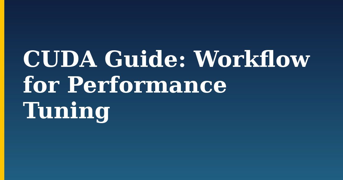 Cuda: Complete Guide - Progressive Robot