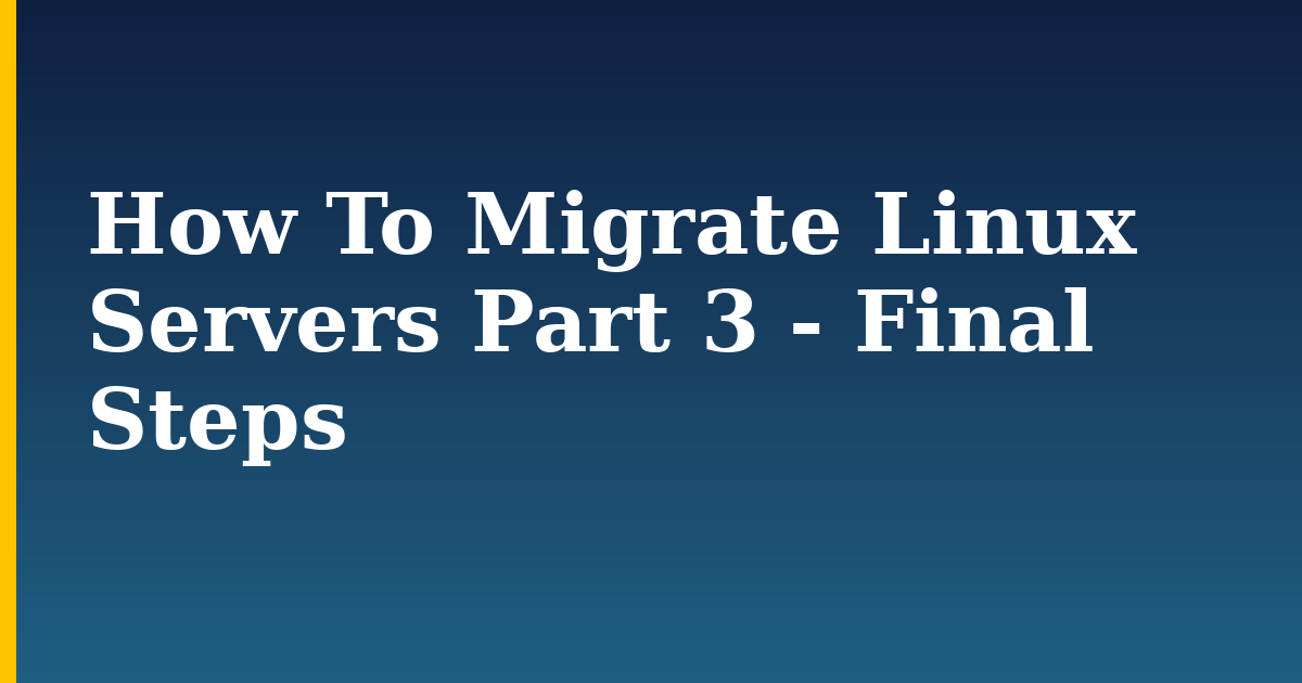 Migrate: Complete Guide - Progressive Robot