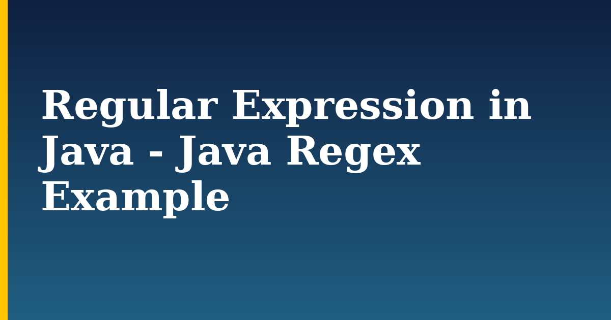 Regular Expression: Complete Guide - Progressive Robot