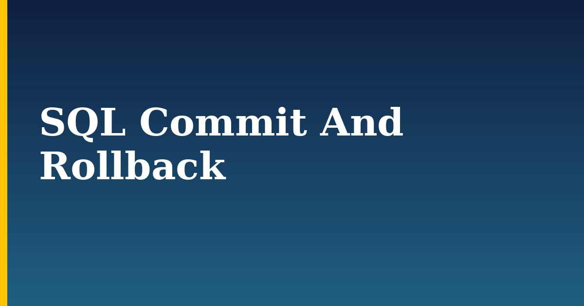 Commit: Complete Guide - Progressive Robot
